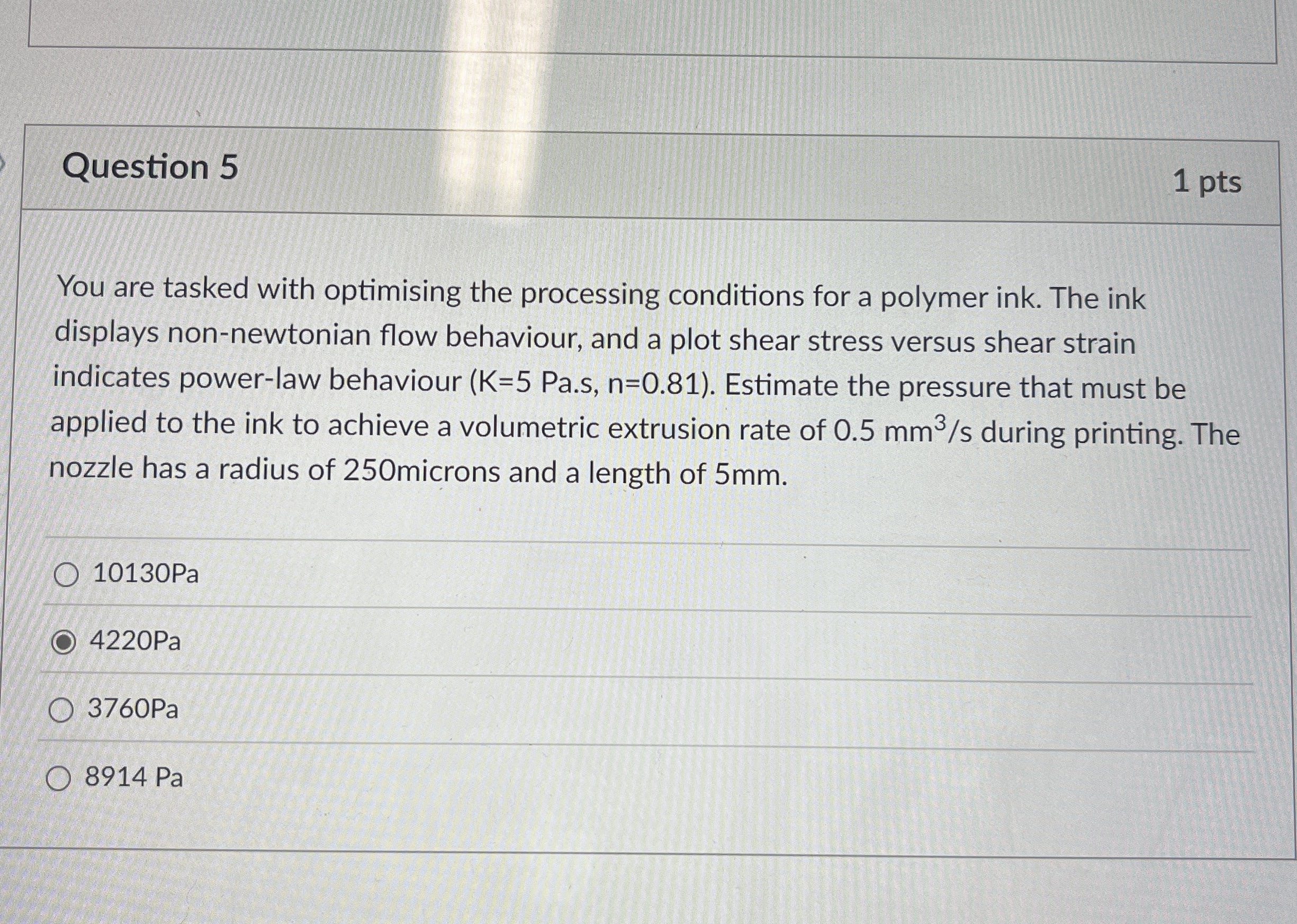 Solved Question 5You are tasked with optimising the | Chegg.com