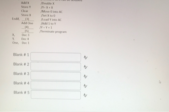 Solved Fill in all missing codes in the following code | Chegg.com