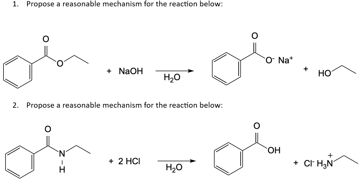 Propose a reasonable mechanism for the reaction | Chegg.com Propose a reasonable mechanism for the reaction | Chegg.com