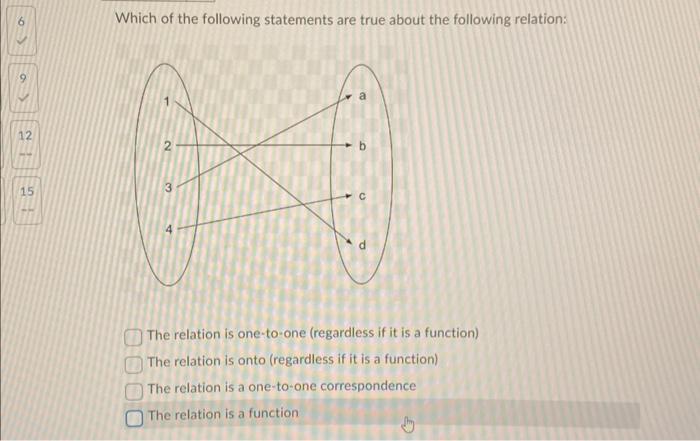 Solved Which of the following statements are true about the | Chegg.com ...