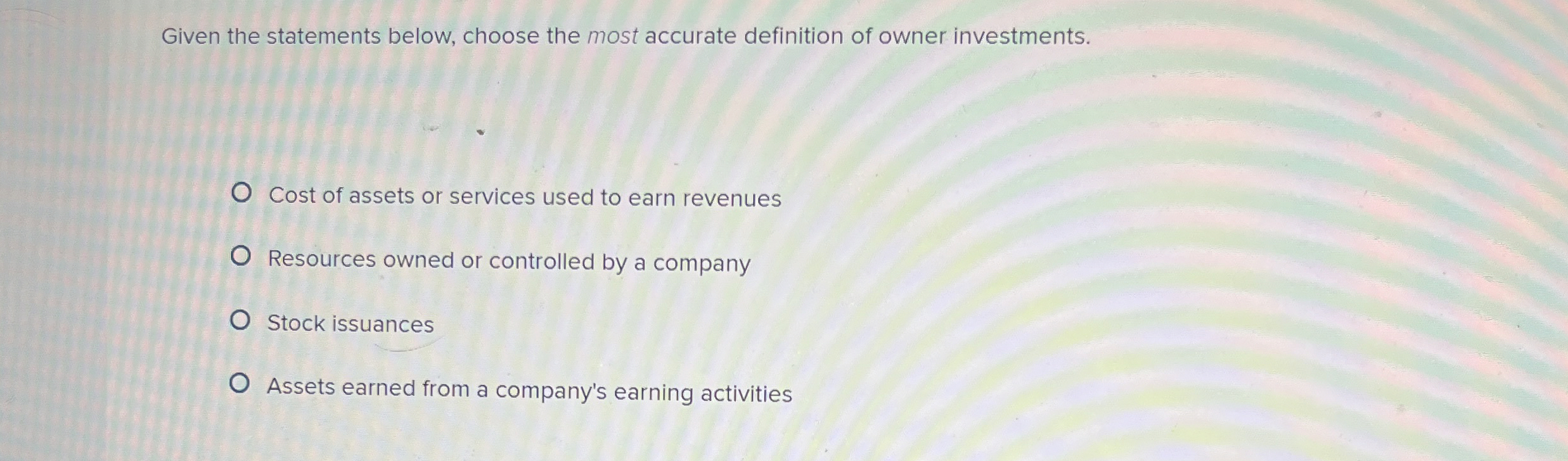Solved How to solve Given the statements below, choose the | Chegg.com