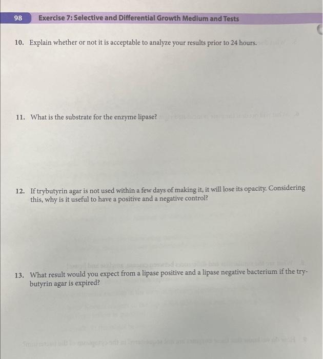 Solved 10. Explain whether or not it is acceptable to | Chegg.com