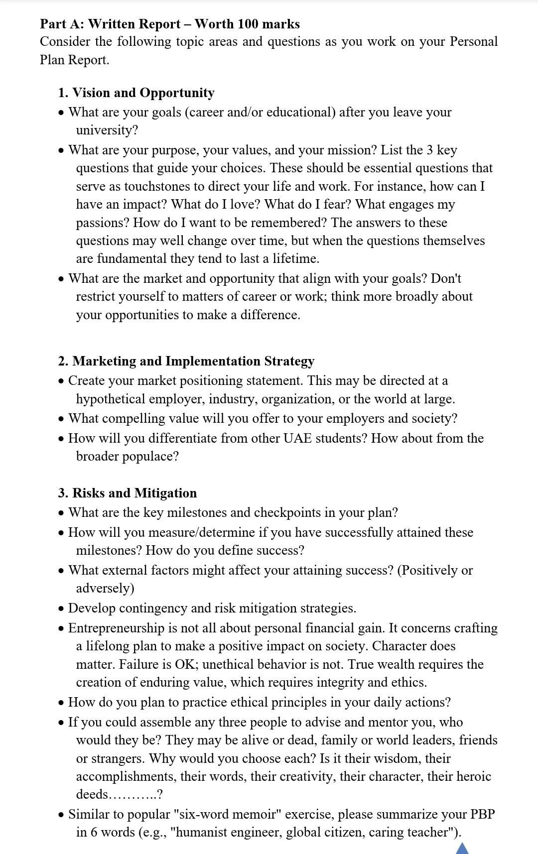 Solved Learning Outcome Addressed 1. Students will | Chegg.com