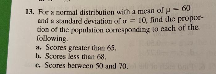 Solved 10. Find the z-score boundaries that separate a | Chegg.com