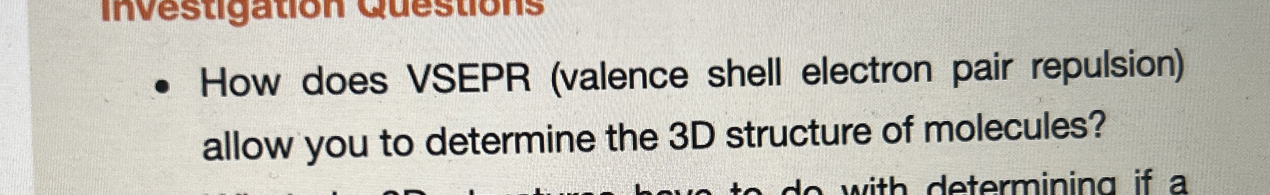Solved How does VSEPR (valence shell electron pair | Chegg.com