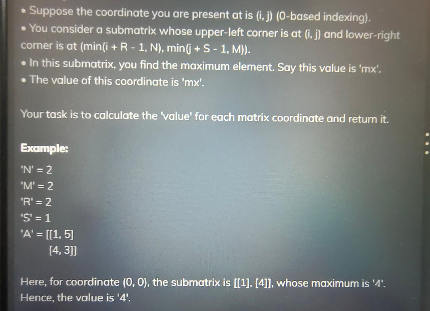 Solved - Suppose the coordinate you are present at is | Chegg.com