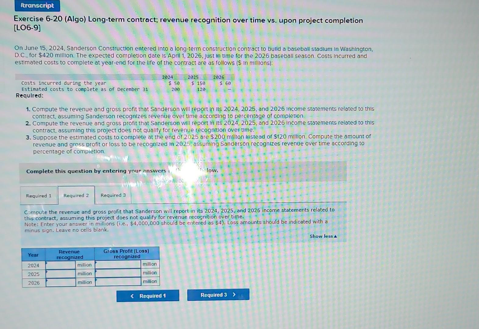Solved On June 15, 2024, Sanderson Construction entered into | Chegg.com
