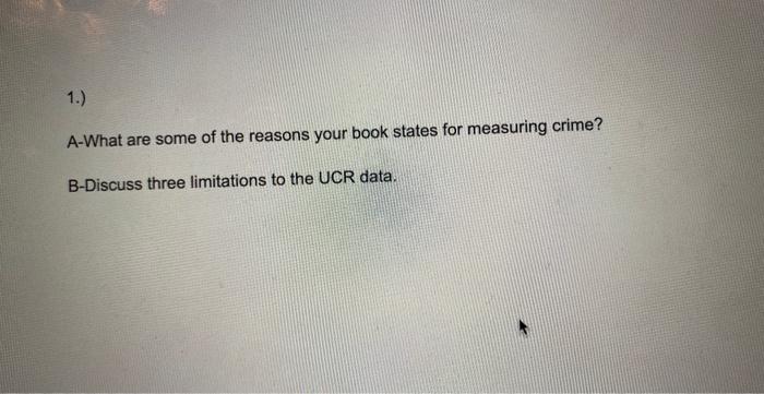 A-What are some of the reasons your book states for | Chegg.com
