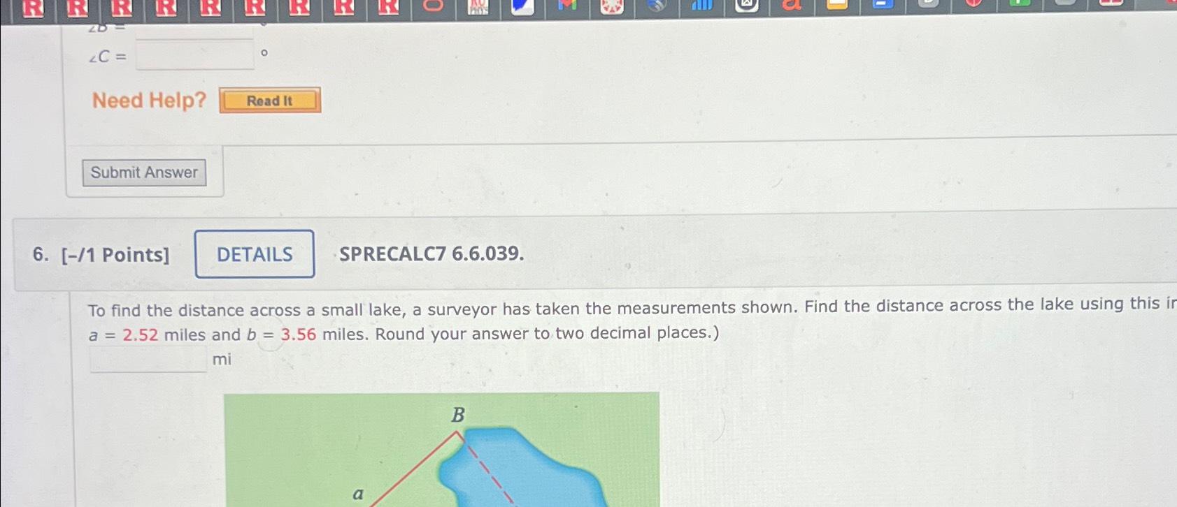 Solved Steps for\\n\\n/_(C)=\\nNeed Help?\\n6. | Chegg.com