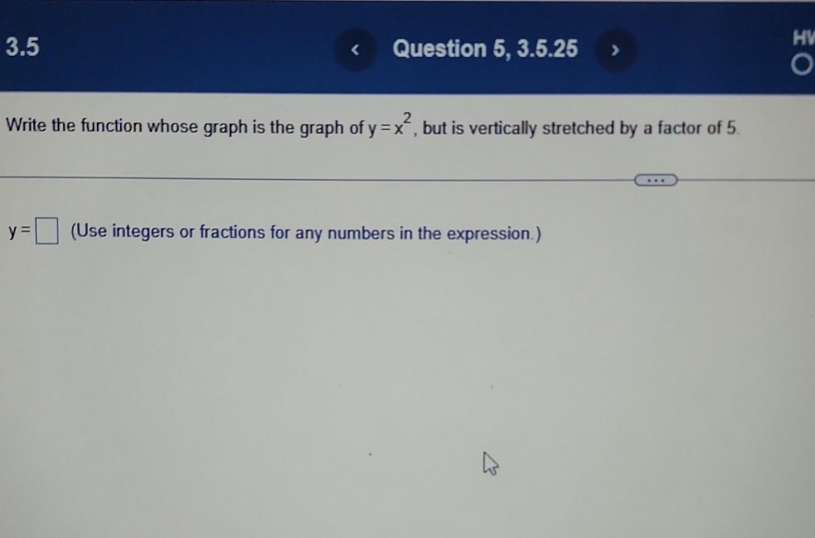 Solved Write the function whose graph is the graph of y=x2, | Chegg.com