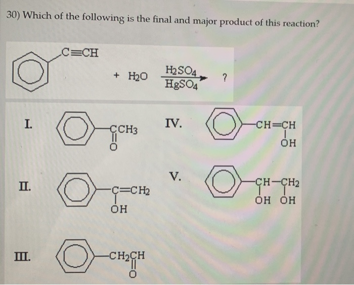 Solved 30) Which of the following is the final and major | Chegg.com