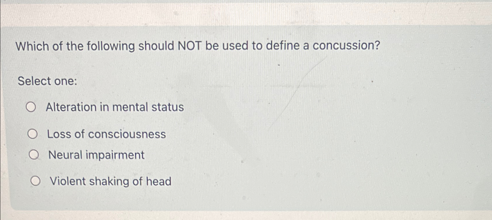 Solved Which of the following should NOT be used to define a | Chegg.com