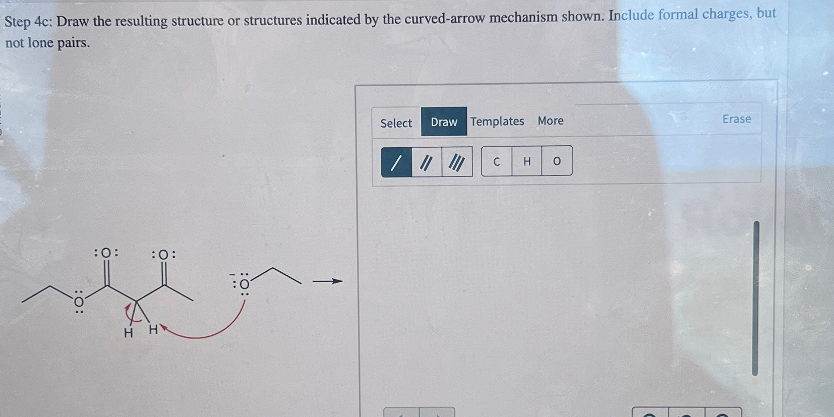 Solved Step 4c: Draw the resulting structure or structures | Chegg.com