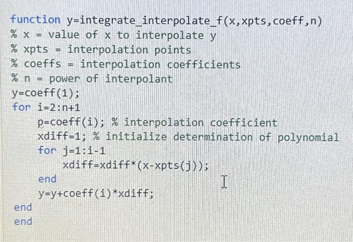 Solved this code needs to be done in MATLAB, please these | Chegg.com