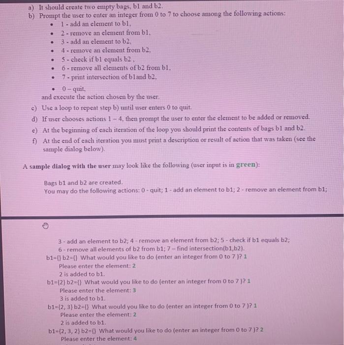 Solved CS272 Lab Assignment #3. In this assignment you will | Chegg.com