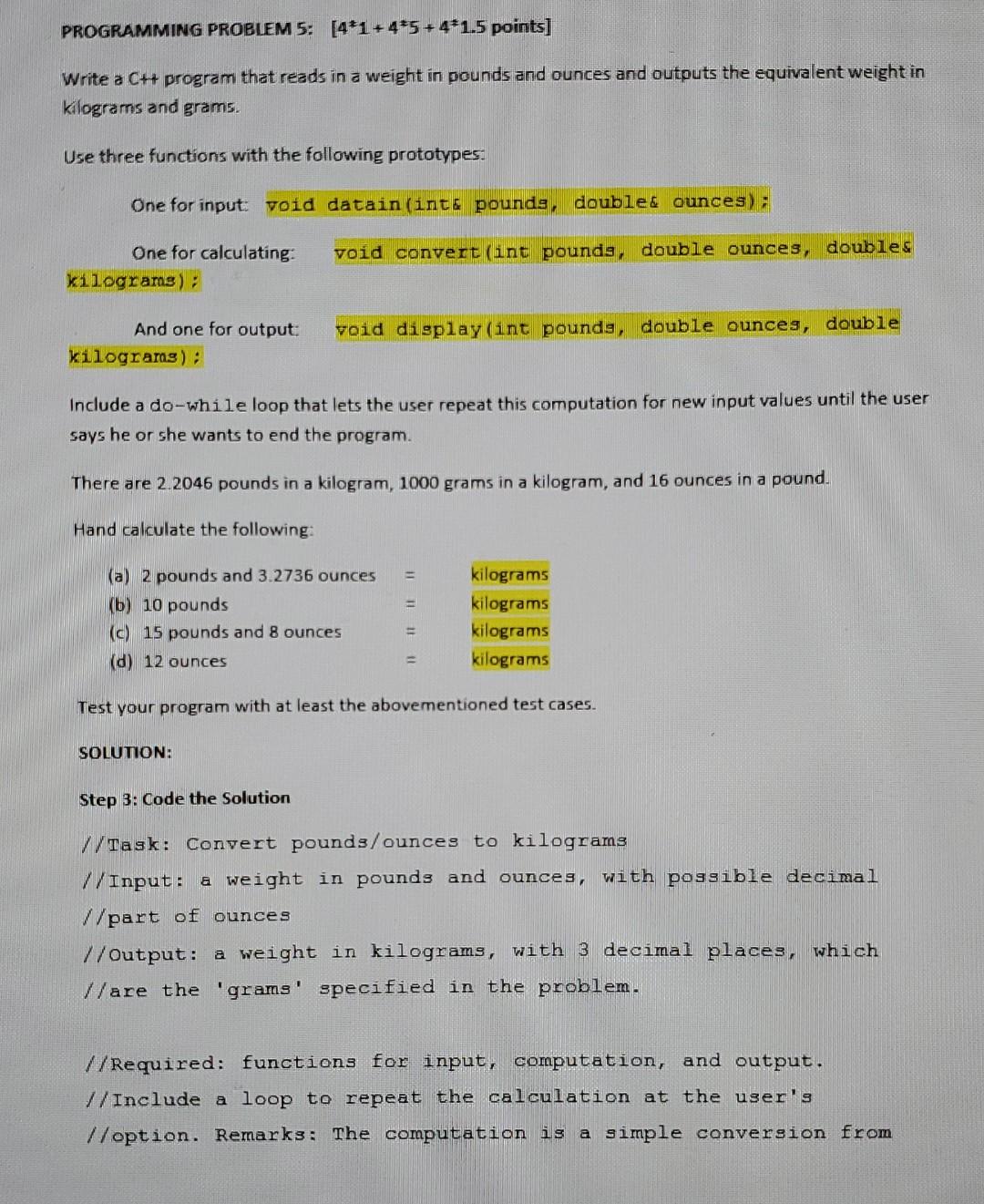 Solved PROGRAMMING PROBLEM 4 [6+6+4 =2 points ] Heron's | Chegg.com