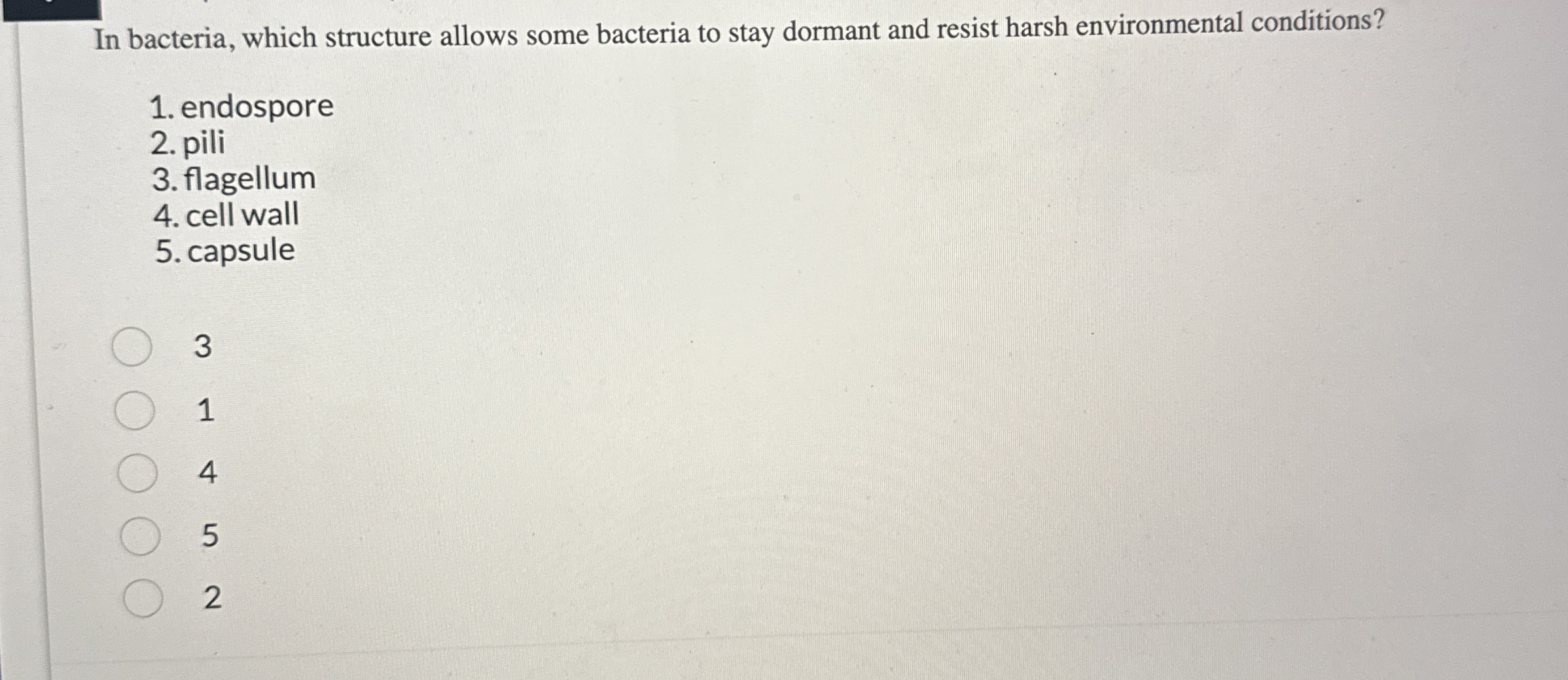 Solved In bacteria, which structure allows some bacteria to | Chegg.com