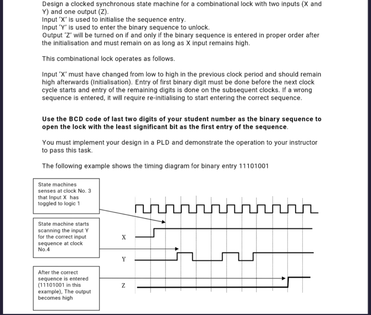 Solved Steps for This method.Design a clocked synchronous | Chegg.com