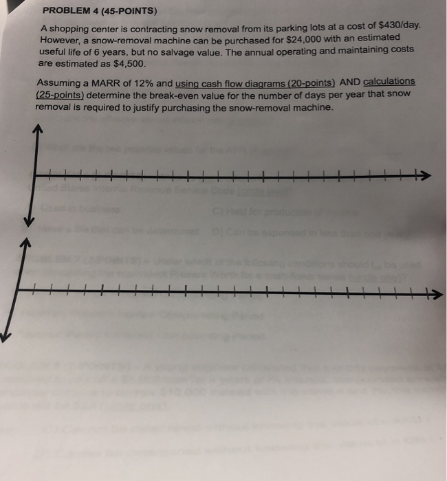 Solved PROBLEM 4 (45-POINTS) A shopping center is | Chegg.com