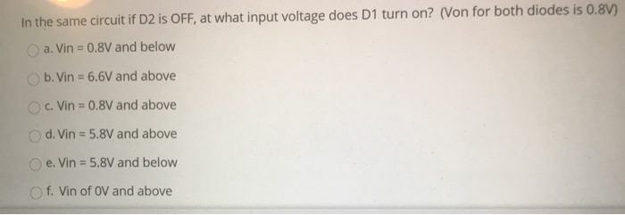 Solved In the circuit below, what is the input-output | Chegg.com