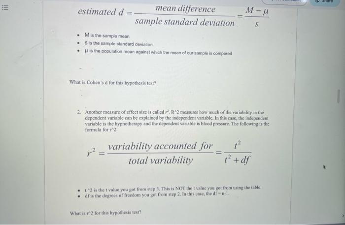 Solved Single Sample T Test Practice Scenario Assume You