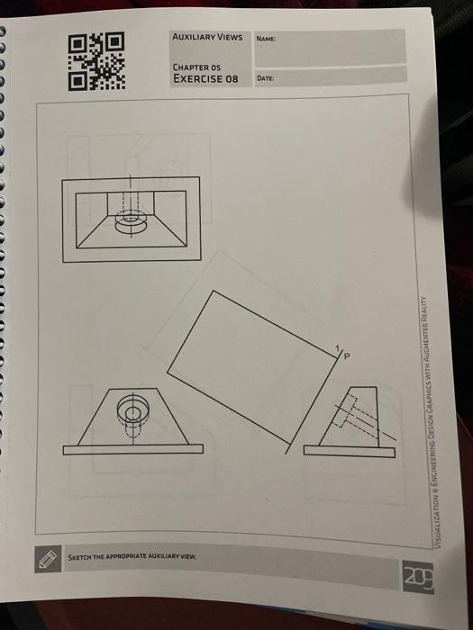 Solved AUXILIARY VIEWS NAME CHAPTER OS EXERCISE OB DATE | Chegg.com