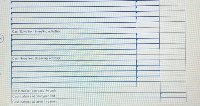 Solved Exercise 12-12 (Algo) Indirect: Preparing statement | Chegg.com