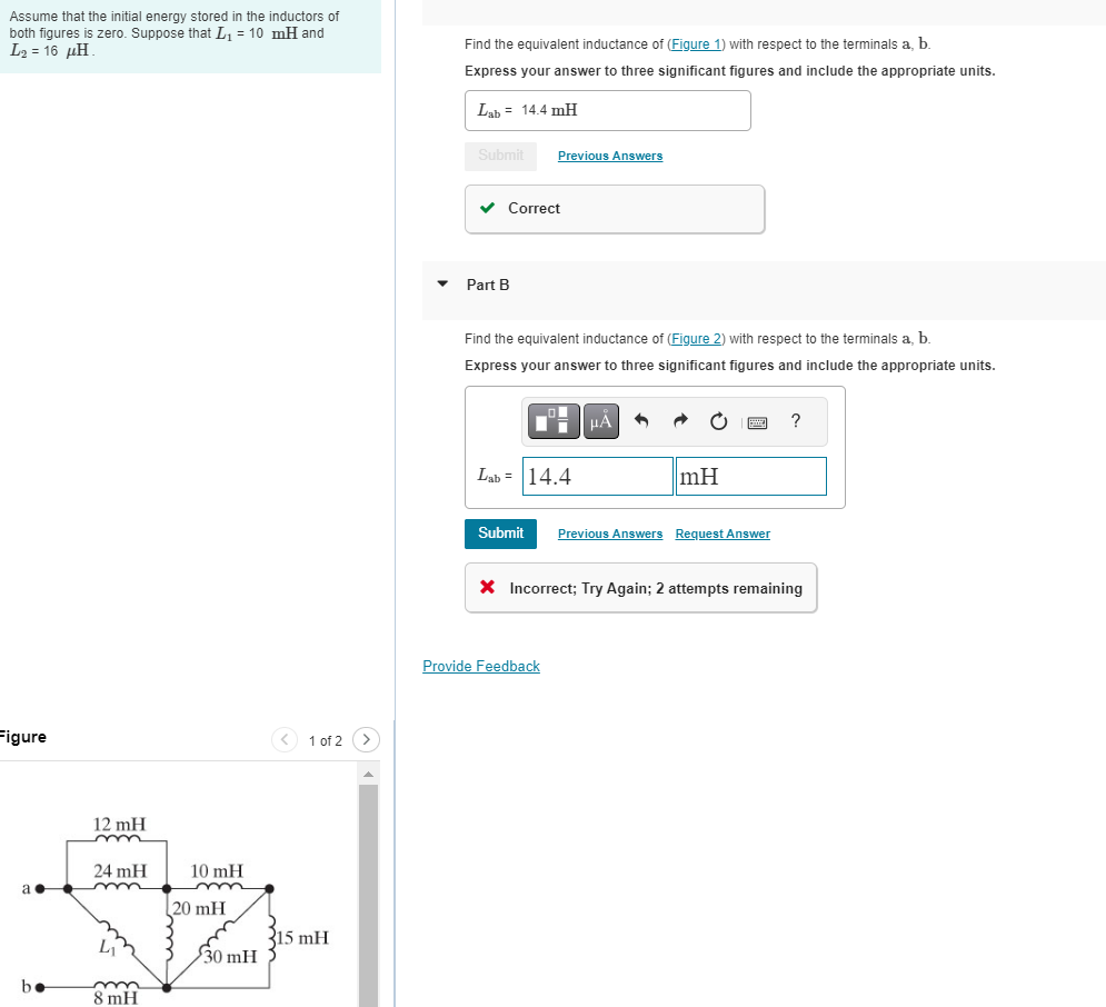 Solved Assume that the initial energy stored in the | Chegg.com