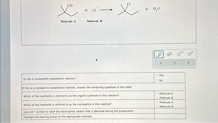 Solved +H2O Molecule A Melecule B | Chegg.com