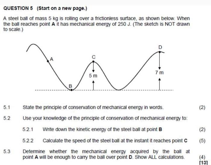 Solved A steel ball of mass 5 kg is rolling over a | Chegg.com