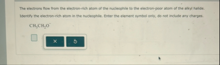 Solved The electrons flow from the electron-rich atom of the | Chegg.com