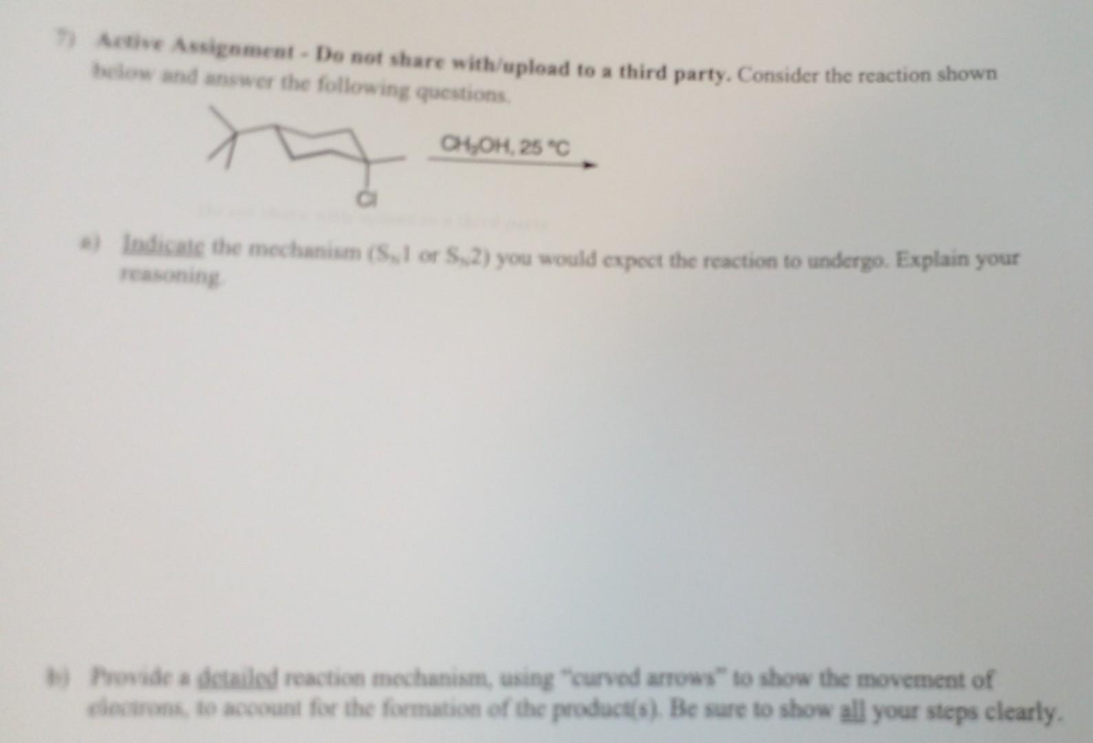 Solved 2) Active Assignment - Do not share with/upload to a | Chegg.com