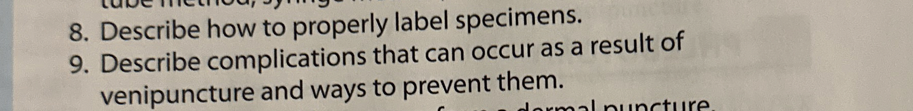Solved Describe complications that can occur as a result of | Chegg.com