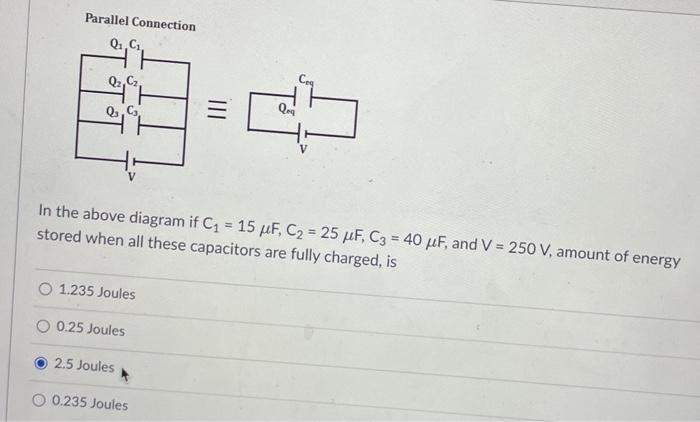 Solved MULTIPLE CAPACITORS 3-SERIES In the figure imagine | Chegg.com
