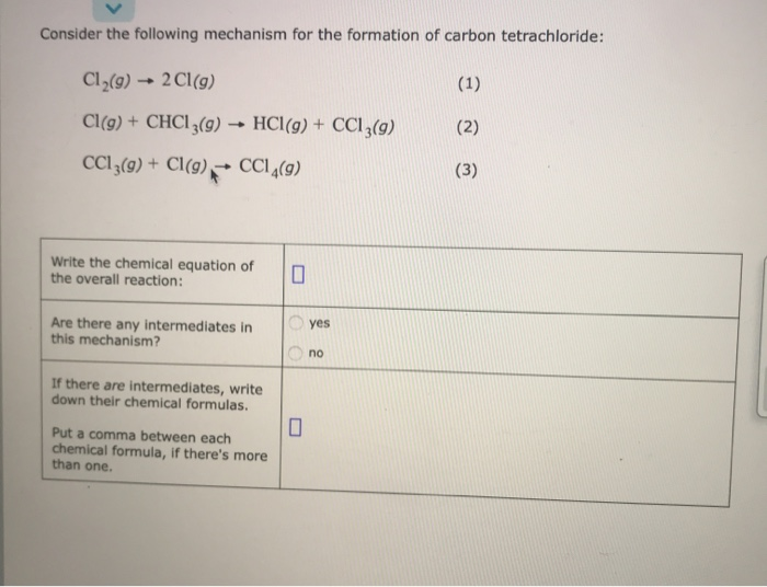 Solved Consider the following mechanism for the formation of | Chegg.com