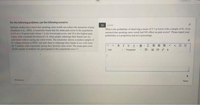 Solved For the following problems, use the following | Chegg.com