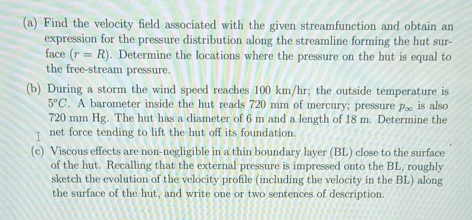 Solved 5. The steady, frictionless, and incompressible flow | Chegg.com