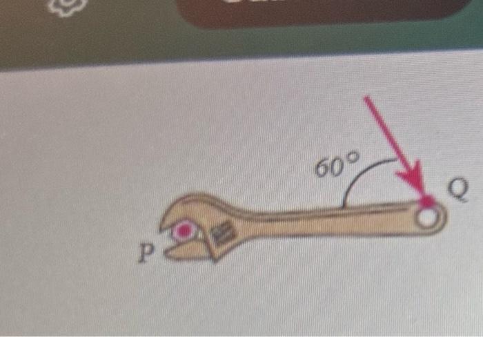 Solved Find the magnitude of the torque exerted by F on the | Chegg.com