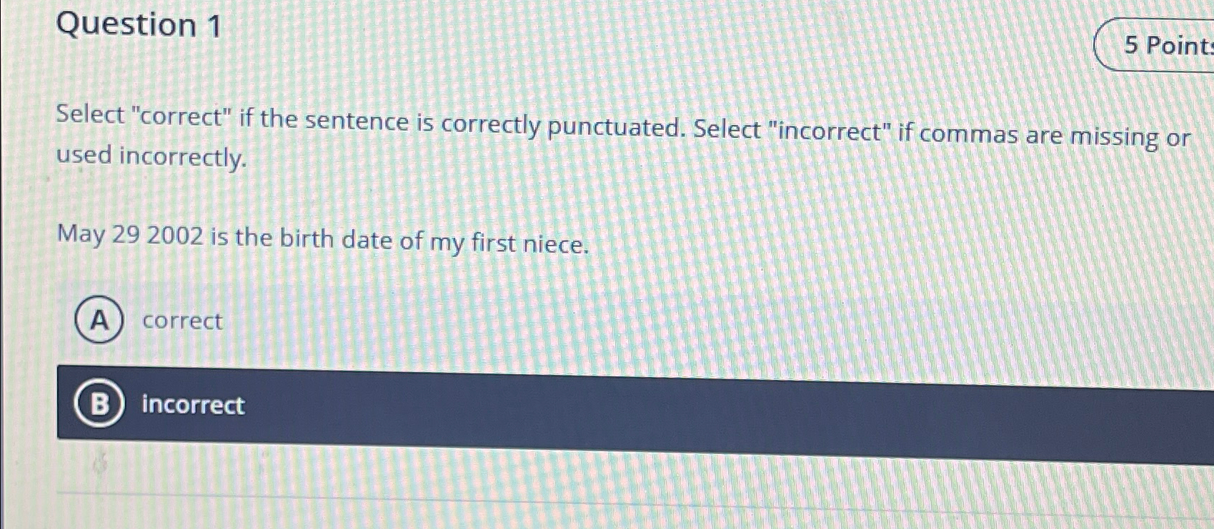 Solved Question 15 PointSelect Solved Question 15 PointSelect