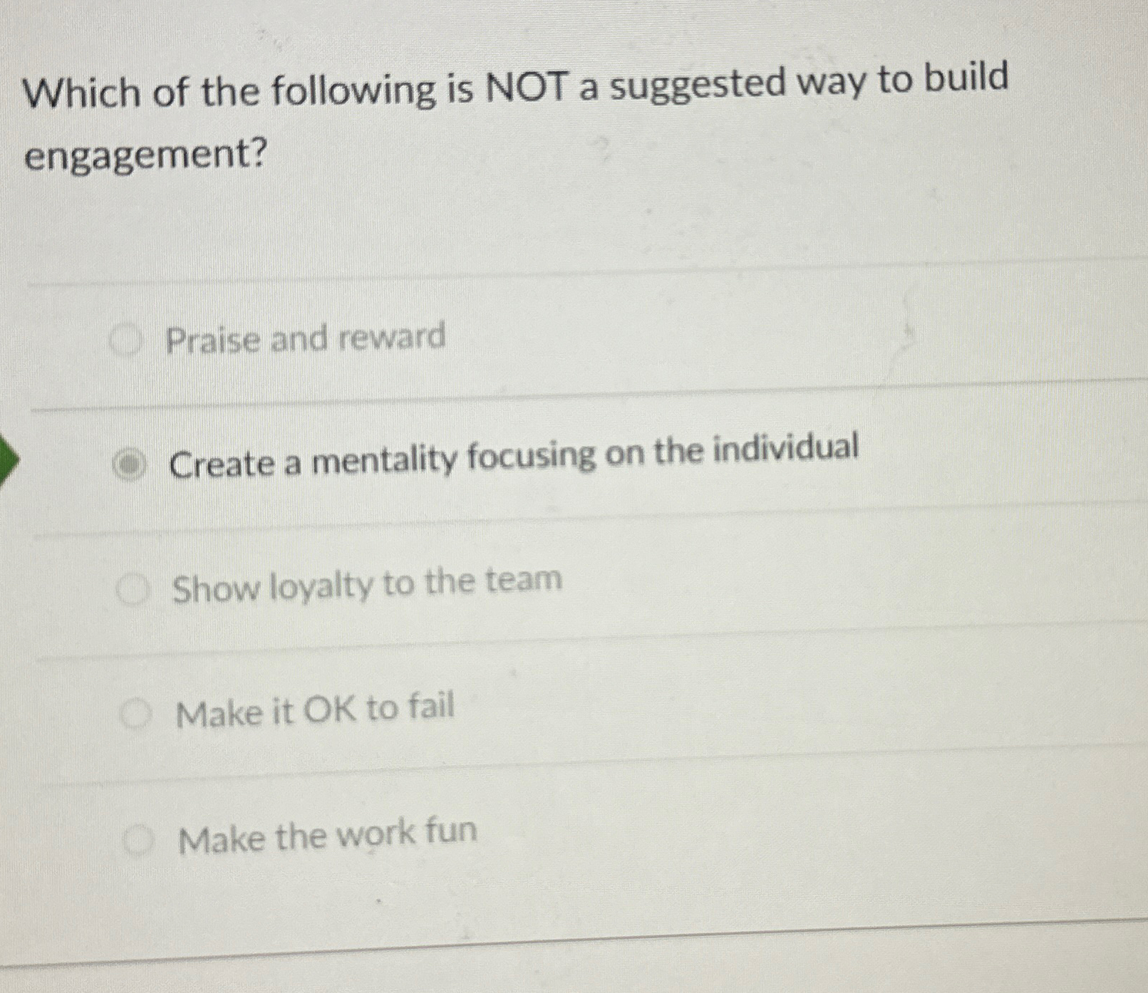 Solved Which of the following is NOT a suggested way to | Chegg.com