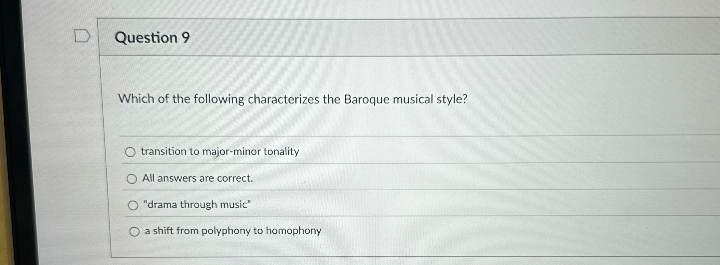 Solved Question 9Which of the following characterizes the | Chegg.com