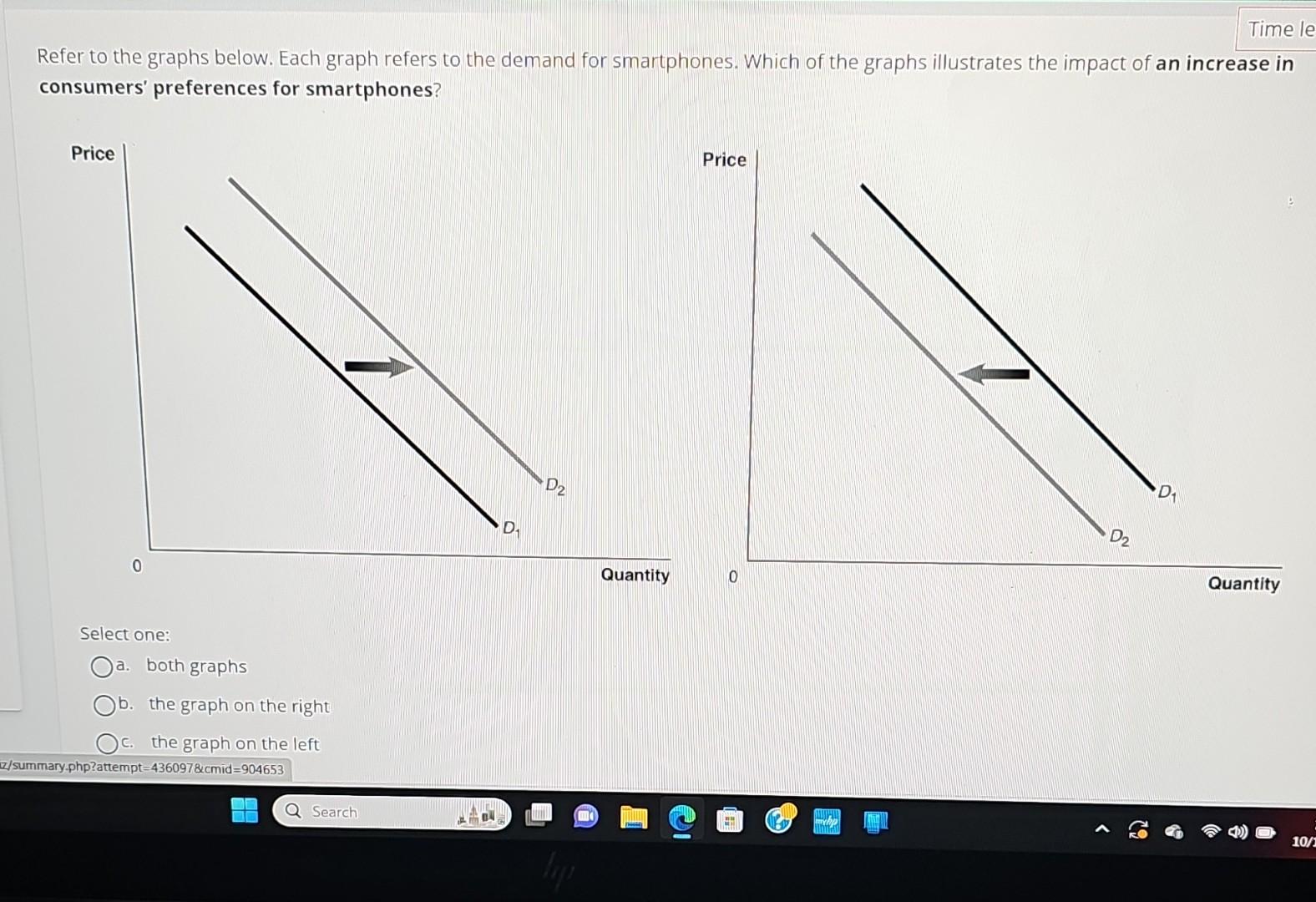 Solved Refer to the graphs below. Each graph refers to the | Chegg.com