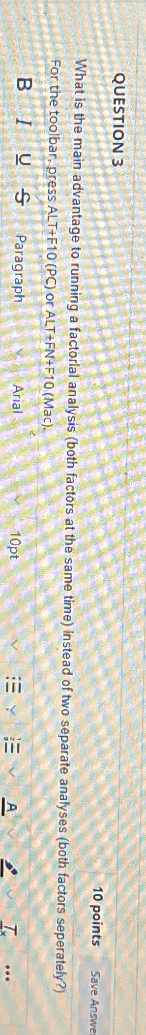 Solved QUESTION 3What is the main advantage to running a | Chegg.com