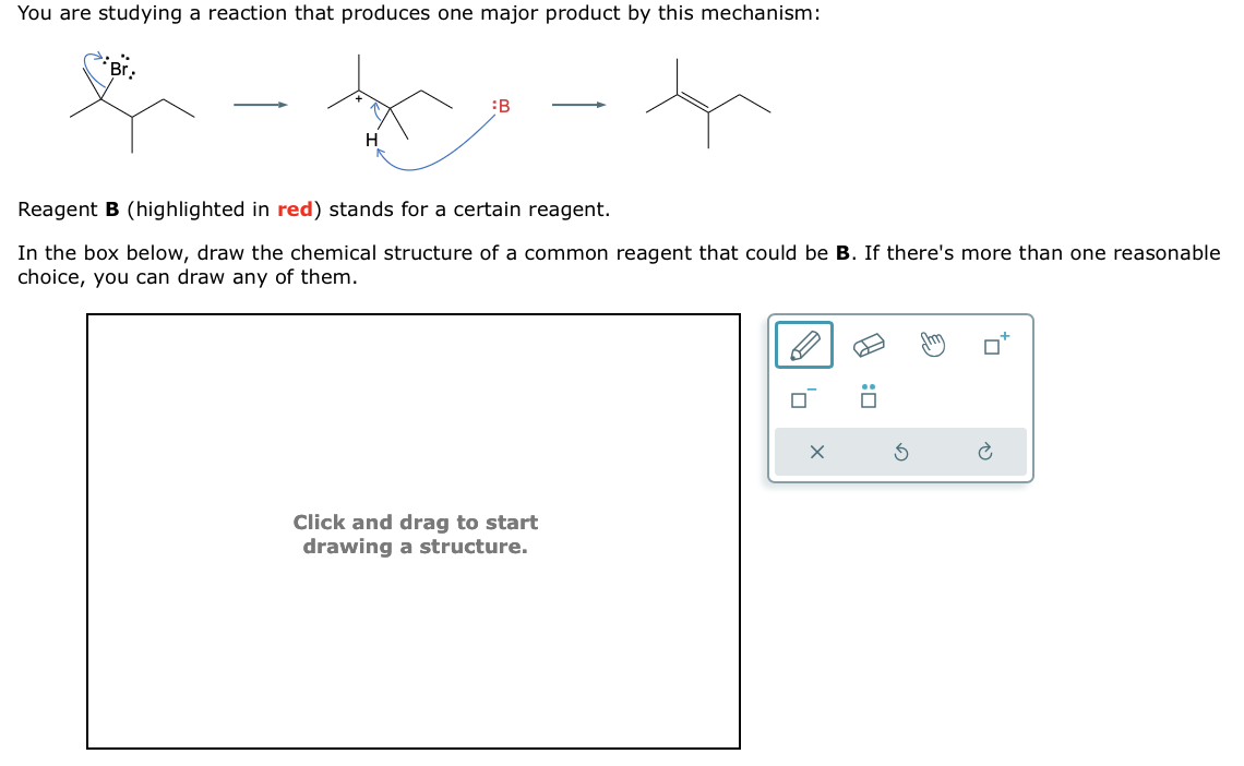Solved You are studying a reaction that produces one major | Chegg.com