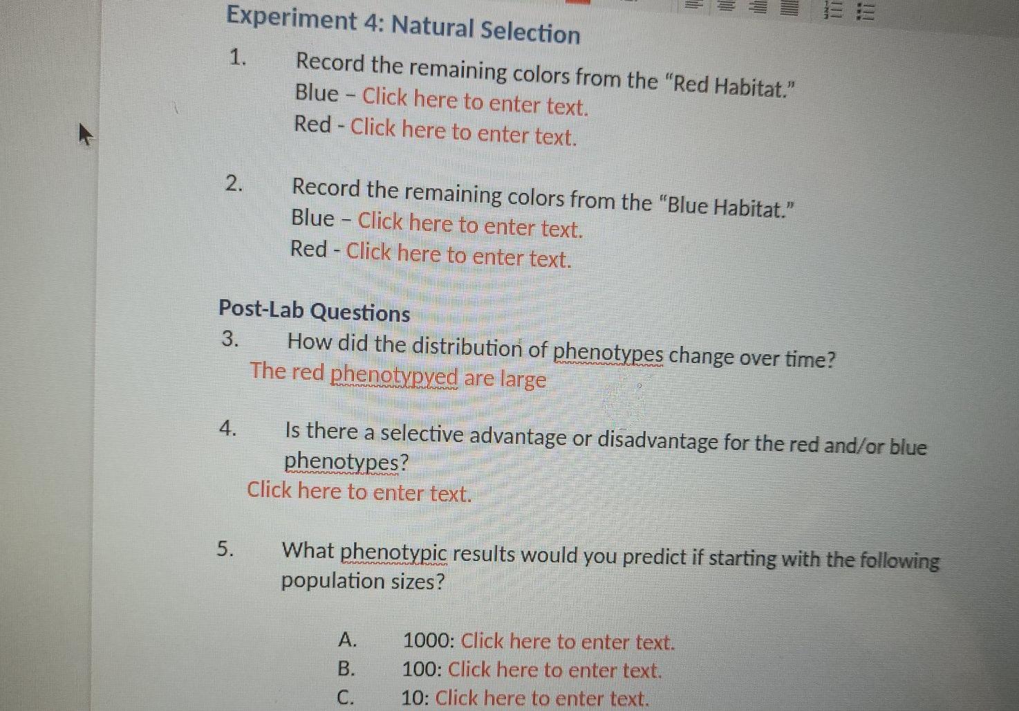 Solved Materials Labware Blue Beads 100 ml Beaker Red Beads | Chegg.com