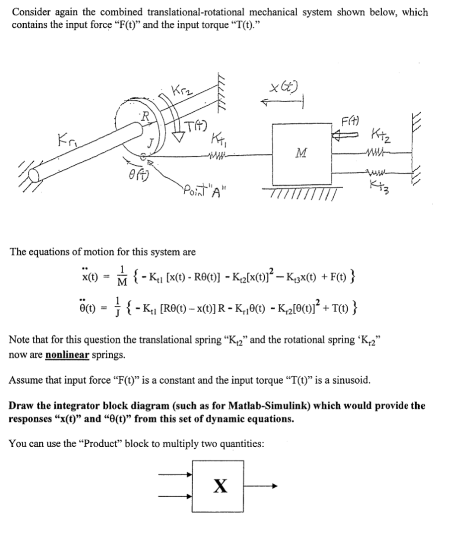 Consider again the combined translational-rotational | Chegg.com