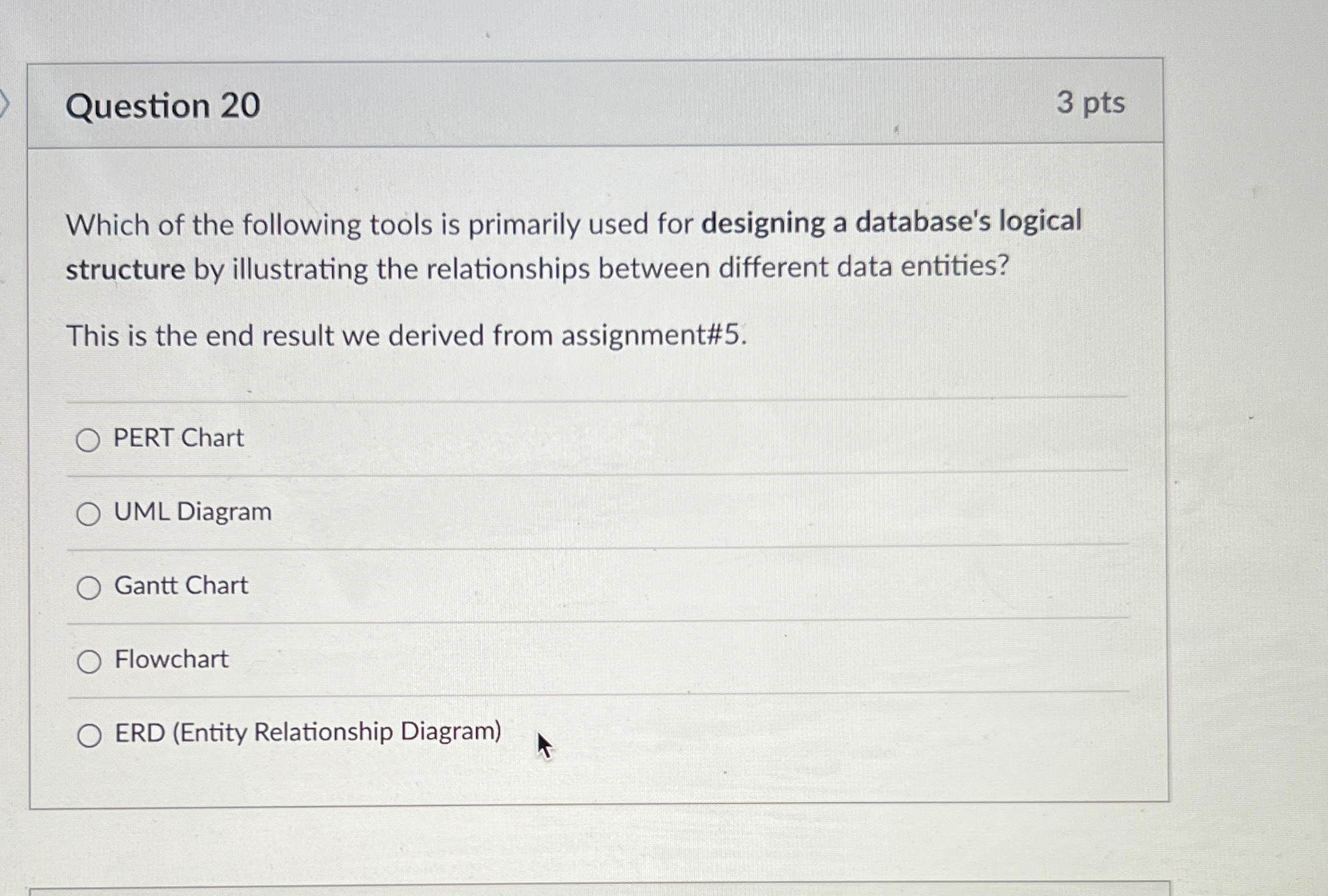 Solved Question 203ptsWhich of the following tools is | Chegg.com