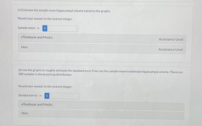 Solved Brain Hippocampal Size A recent study¹ examined the | Chegg.com