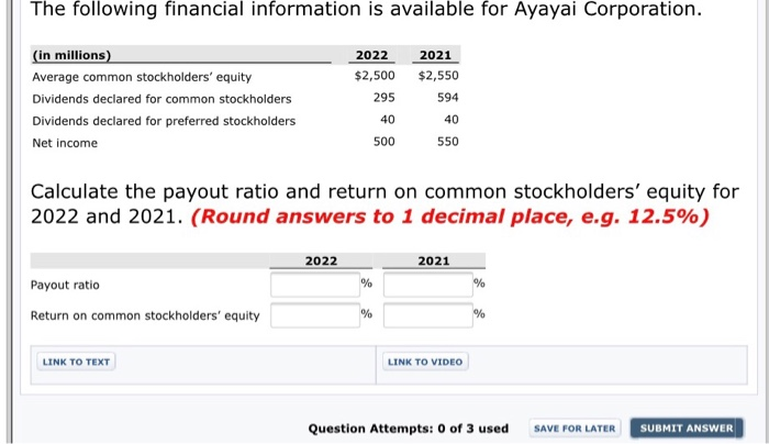 Solved Exercise 11-10 (Part Level Submission) Whispering | Chegg.com