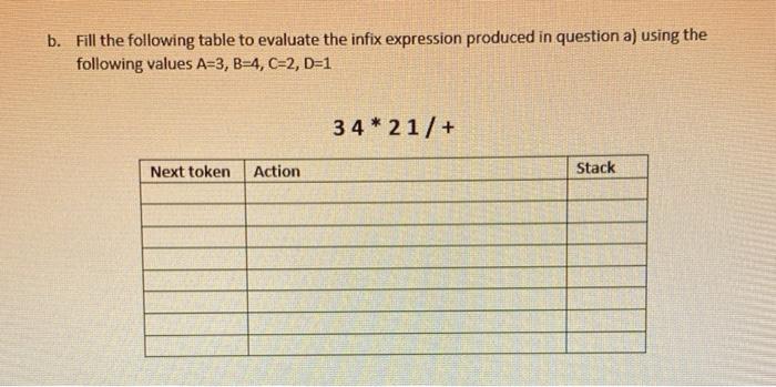 Solved Question4. a. Fill the following table to trace the | Chegg.com Solved Question4. a. Fill the following table to trace the | Chegg.com